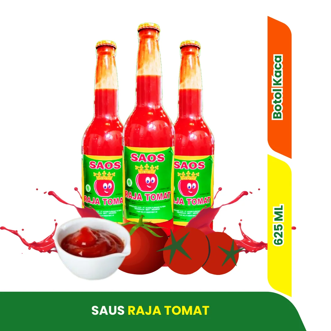 Saus Raja Tomat Botol Kaca | Wowin Food